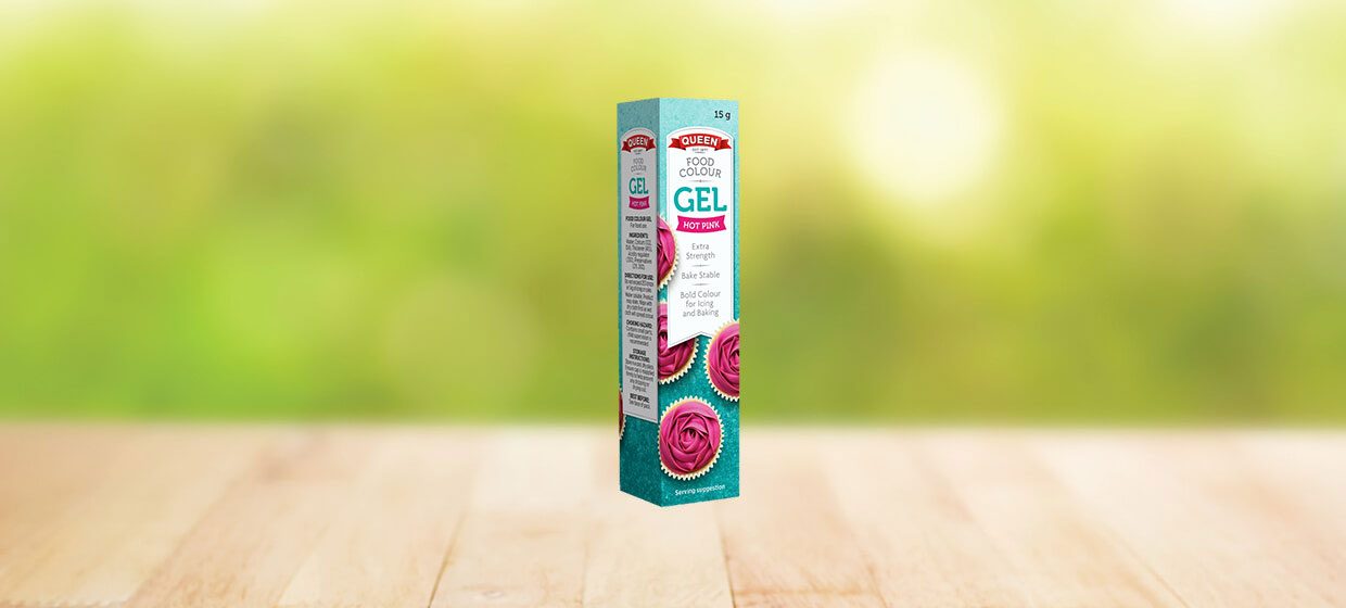 Queen-Hot-Pink-Food-Colour-Gel - Queen Fine Foods