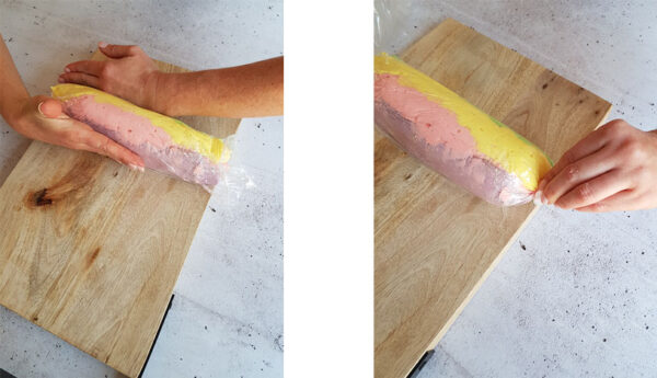 How to Pipe Rainbow Buttercream - Queen Fine Foods