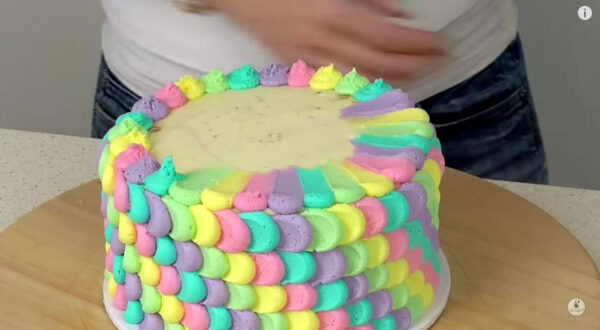 Tutorial: Rainbow Petal Cake - Queen Fine Foods